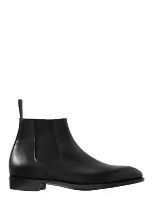 George Cleverley Jason Leather Chelsea Boots - Black
