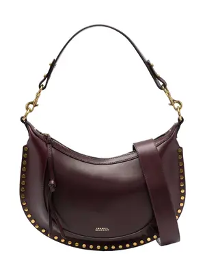 Isabel Marant Naoko Leather Shoulder Bag - Red