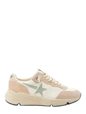 GOLDEN GOOSE Running Leather Sneakers - Tan