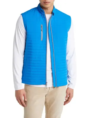 Johnnie-o Johnnie-O Crosswind Quilted Performance Vest Pipeline