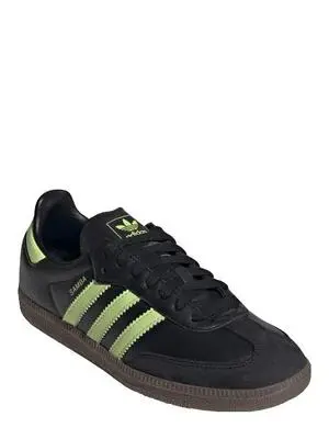 Adidas Samba OG Sneaker Black/ Pulse Lime/ Gum