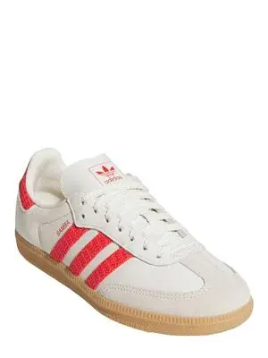 Adidas Samba OG Sneaker Off White/lucid Red/gum 3