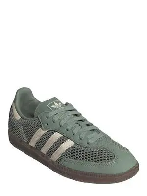 Adidas Samba OG Sneaker Silver Green/white/gold