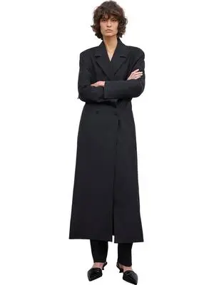 HOUSE OF DAGMAR Long Tailored Blazer - Black