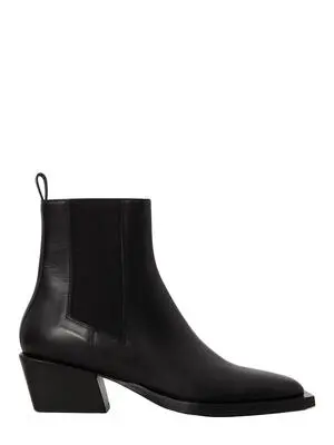 HOUSE OF DAGMAR Square Toe Chelsea Boots - Black