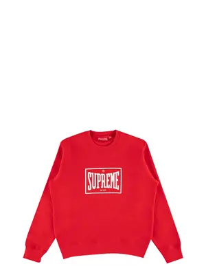 Supreme Warm Up Crewneck - Red