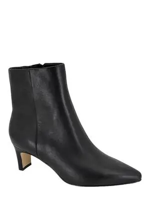 Andre Assous Pointed Toe High Heel Booties - Black