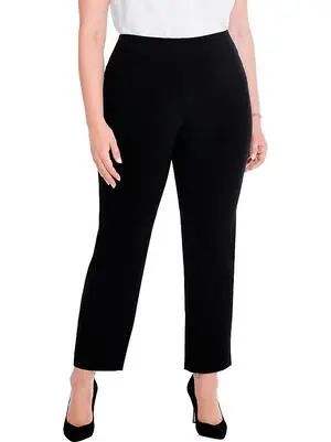 NIC+ZOE Wonderstretch Pants - Black Onyx