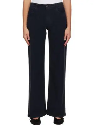 THE ROW The Row Navy Eglitta Trousers Navy