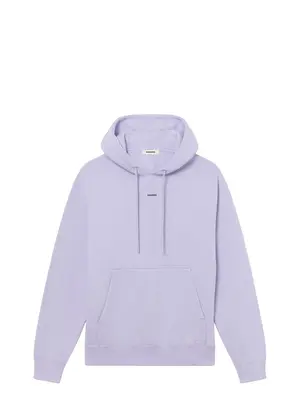 Sandro Sandro Embroidered Logo Hoodie Mauve