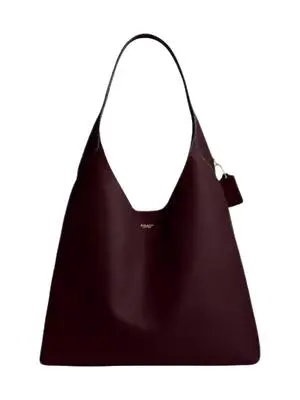 COACH Brooklyn Shoulder Bag 39 Brass/merlot