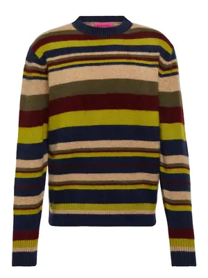 THE ELDER STATESMAN The Elder Statesman Striped Cashmere Sweater Multicoloured