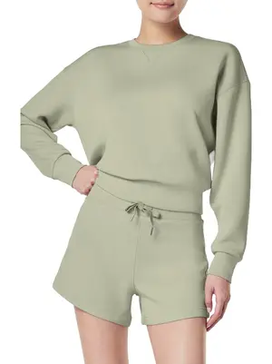 Spanx SPANX® Airessentials Crewneck Sweatshirt Matcha