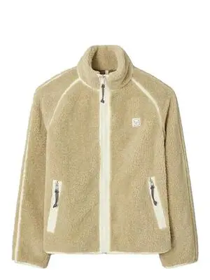 Tory Burch Fleece Jacket - Oatmeal/cream