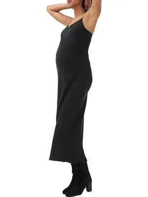 HATCH COLLECTION Hatch Collection Ricky Slip Maternity Midi Dress