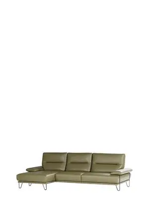 GIUSEPPE NICOLETTI Two-piece Sectional - Touch Olive