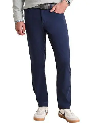 Vineyard Vines On-the-go 5-pocket Pants - Blue Blazer