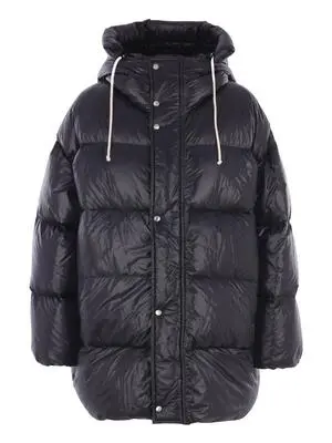 JIL SANDER Oversize Puffer Jacket - Black