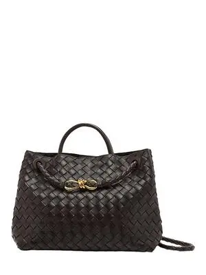 Bottega Veneta Bottega Veneta Medium Andiamo Shoulder Bag Fondant/brass
