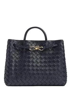 Bottega Veneta Bottega Veneta Medium Andiamo Shoulder Bag Midnight