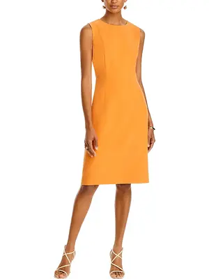 Kobi Halperin Meridian Sheath Dress Saffron