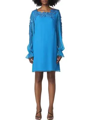 Alberta Ferretti Dress - Gnawed Blue