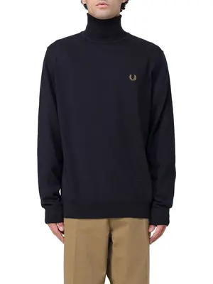 Fred Perry Fred Perry Turtleneck Sweater Blue