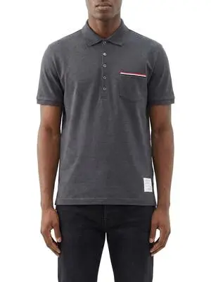 Thom Browne Polo Shirt - Grey 1