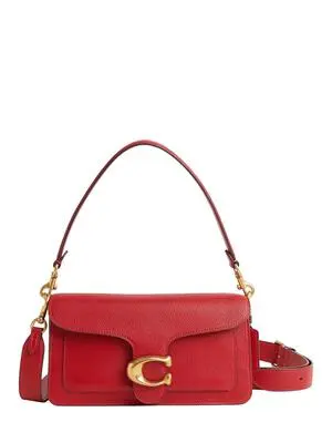 COACH Tabby Shoulder Bag 26 Brass/bold Red