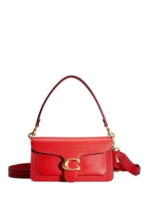 COACH Tabby Shoulder Bag 26 - Brass/red Apple
