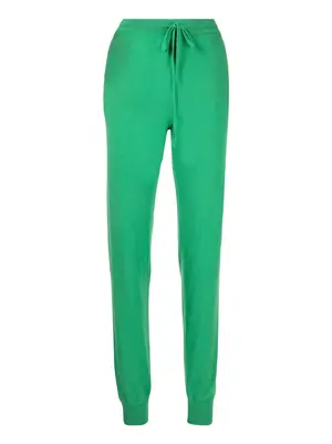 TEDDY CASHMERE Milano Track Pants - Green