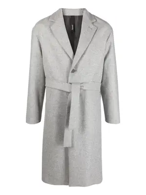 HEVO Cisternino Belted Coat - Grey