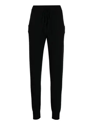 TEDDY CASHMERE Milano Track Pants - Black