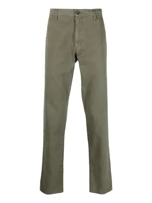 Aspesi Straight-leg Chino Trousers - Green