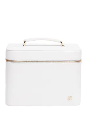 RAPPORT LONDON Tuxedo Collection Vanity Bag - White