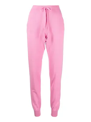 TEDDY CASHMERE Milano Cashmere Track Pants - Pink