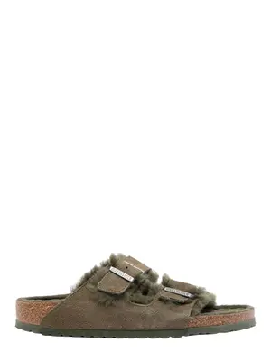 BIRKENSTOCK Arizona Suede Sandals - Green