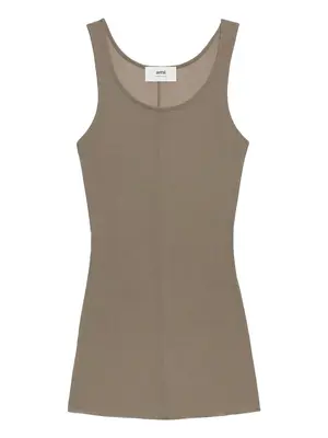 Ami Sleeveless Tank Top - Neutrals