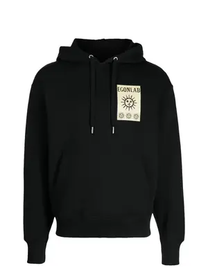 EGONLAB EGONlab. Logo-Patch Cotton Hoodie