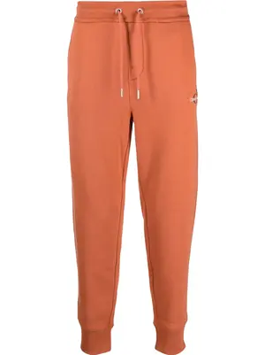 Calvin Klein Logo-embroidered Track Pants - Orange