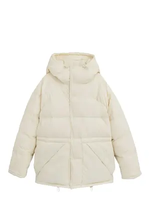 Marc Jacobs Long Puffer Jacket - Neutrals