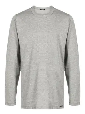 TOM FORD Crew-neck Long-sleeve T-shirt - Grey