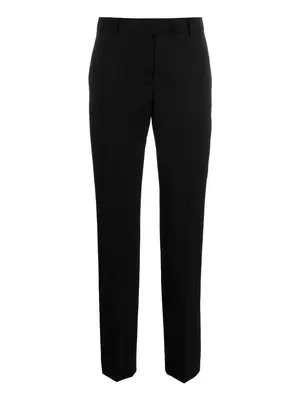 Moschino Virgin Wool Tailored Trousers - Black