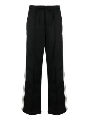P.a.r.o.s.h Logo-embroidered Drawstring Track Pants - Black