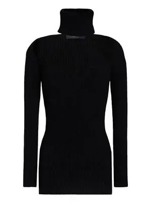 Arch4 Arch4 Amandine Convertible Cashmere Sweater Black
