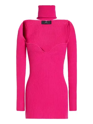 Arch4 Amandine Convertible Cashmere Sweater - Fuchsia