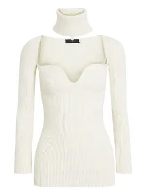 Arch4 Amandine Convertible Cashmere Sweater - Ivory