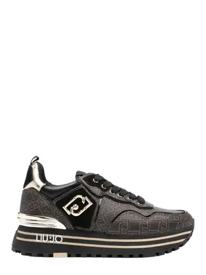 Liu Jo Logo-print Chunky Sole Sneakers - Brown