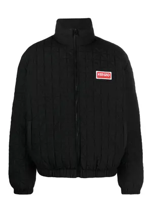 Kenzo Sashiko-stitch Puffer Jacket - Black