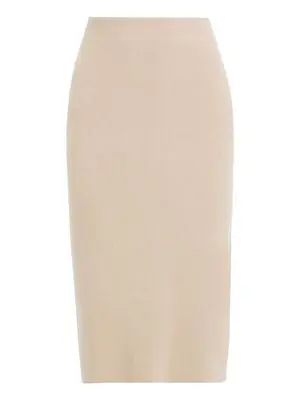 Arch4 Cashmere Skirt - Beige